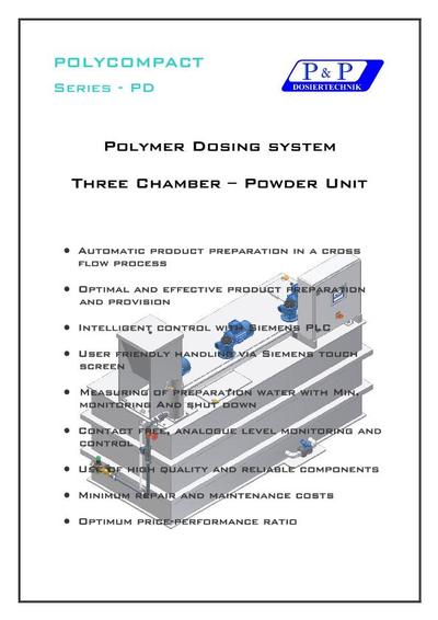 POLYCOMPACT PD polymer make-up unit | MSE Hiller | ESI Enviropro