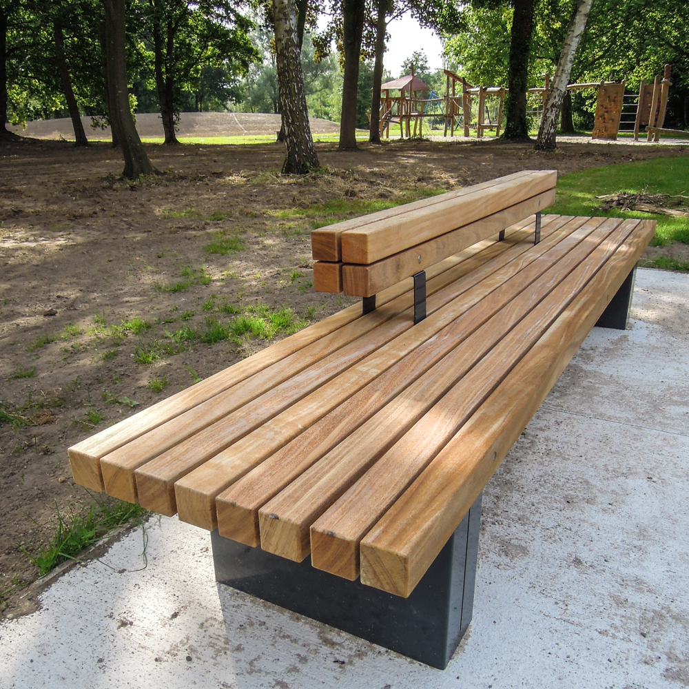 Solid 12 Benches | Streetlife | ESI External Works