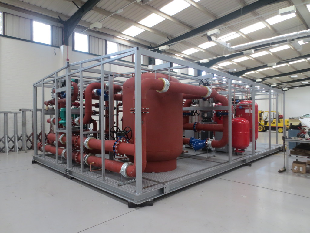 Packaged combination boiler plantroom for tech company | Constant Air ...