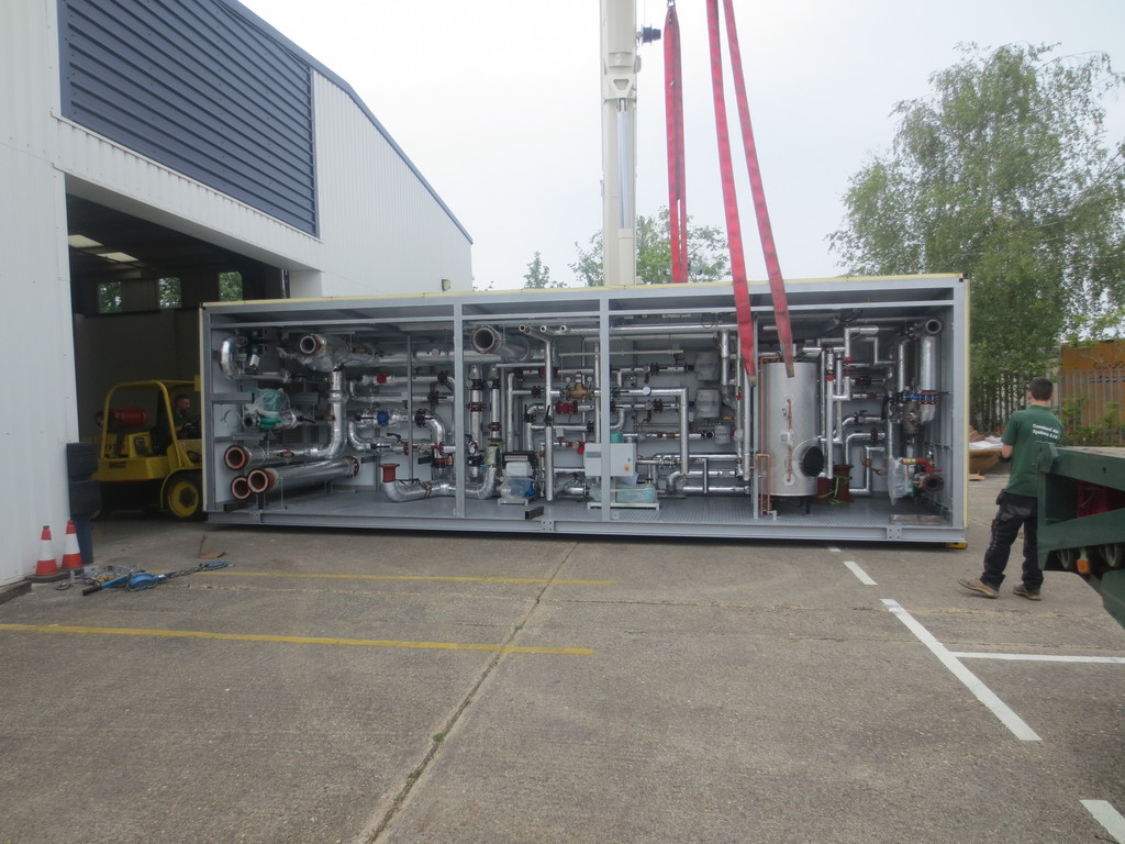 Packaged combination boiler plantroom for tech company | Constant Air ...