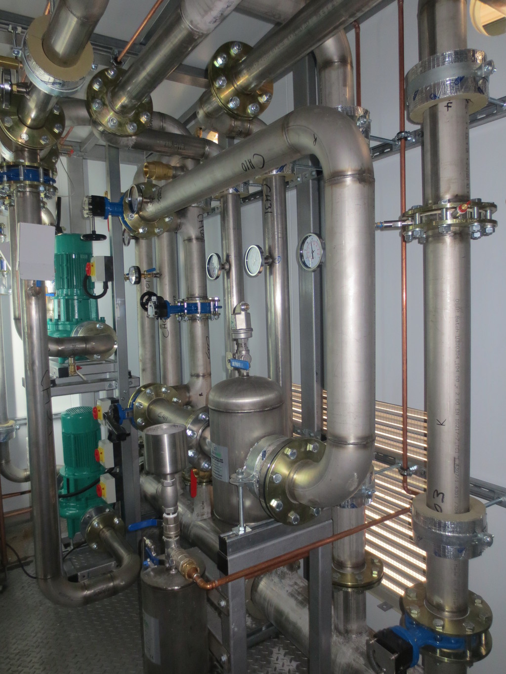 Packaged combination boiler plant room for Waitrose | Constant Air ...