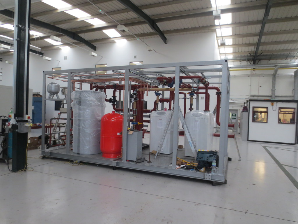 Combination boiler plantroom at Sainsbury's store | Constant Air ...