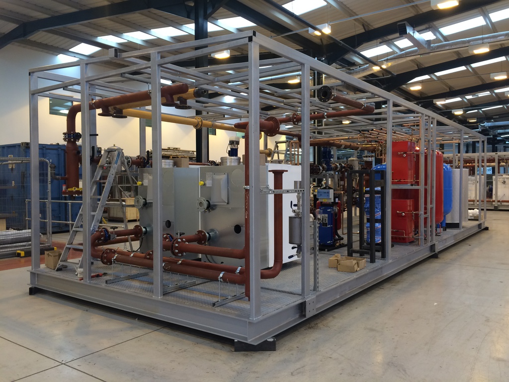 Packaged plantroom for heating and water requirements | Constant Air ...