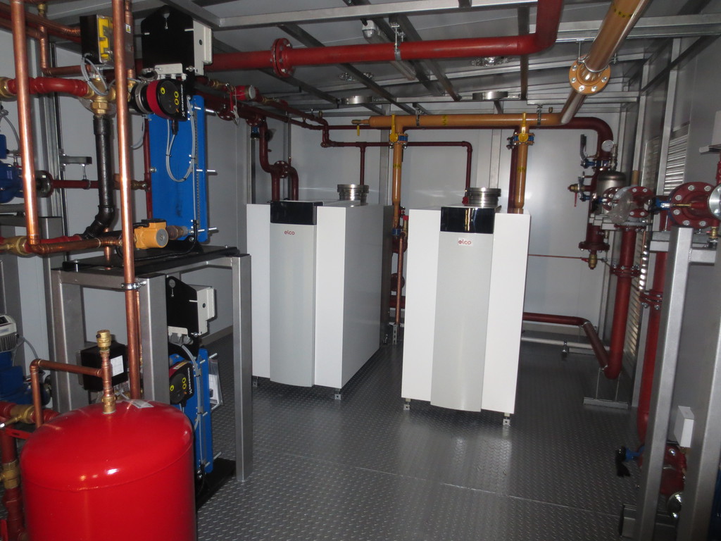 Packaged plantroom for heating and water requirements | Constant Air ...