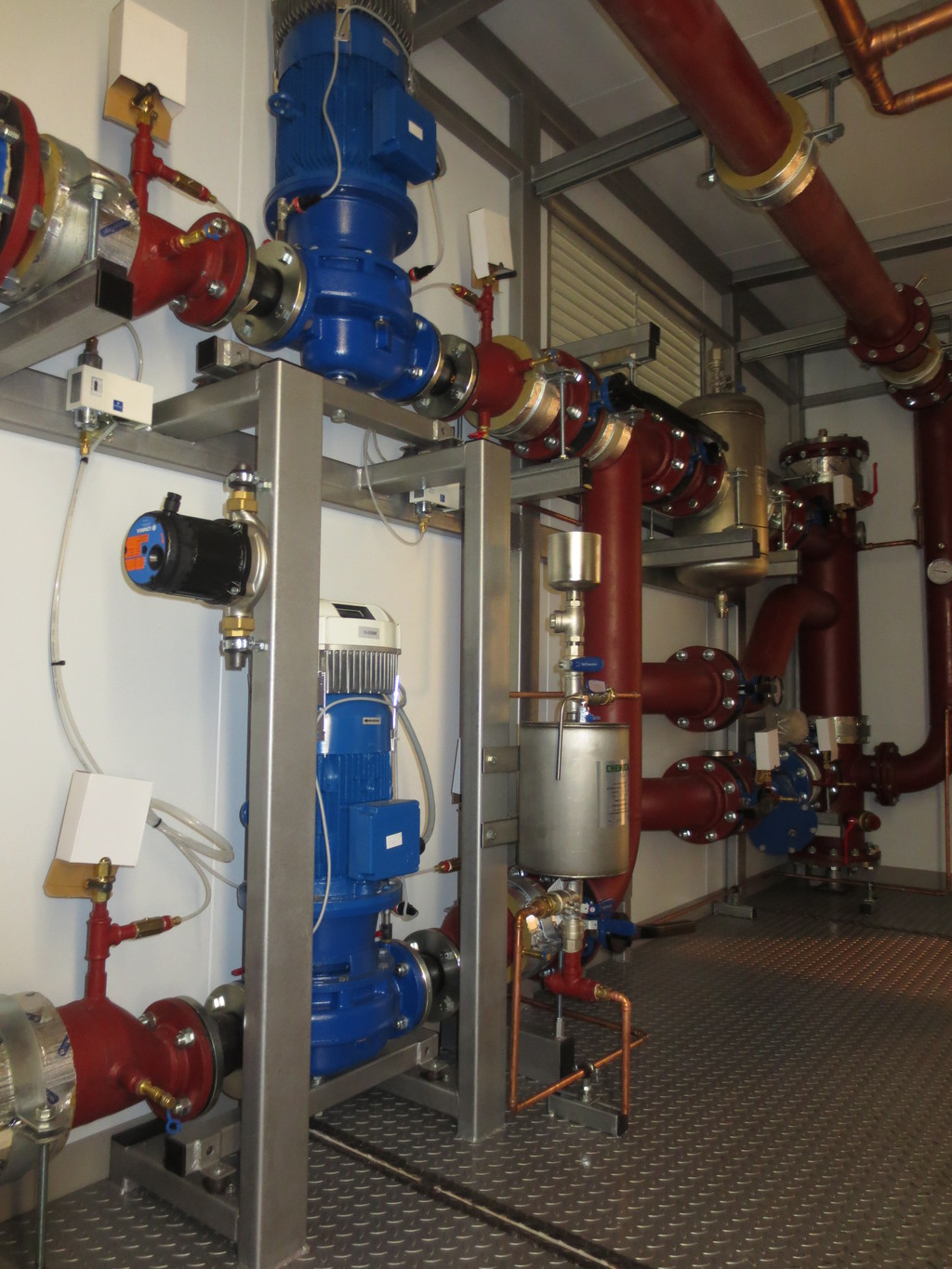 Packaged plantroom for heating and water requirements | Constant Air ...