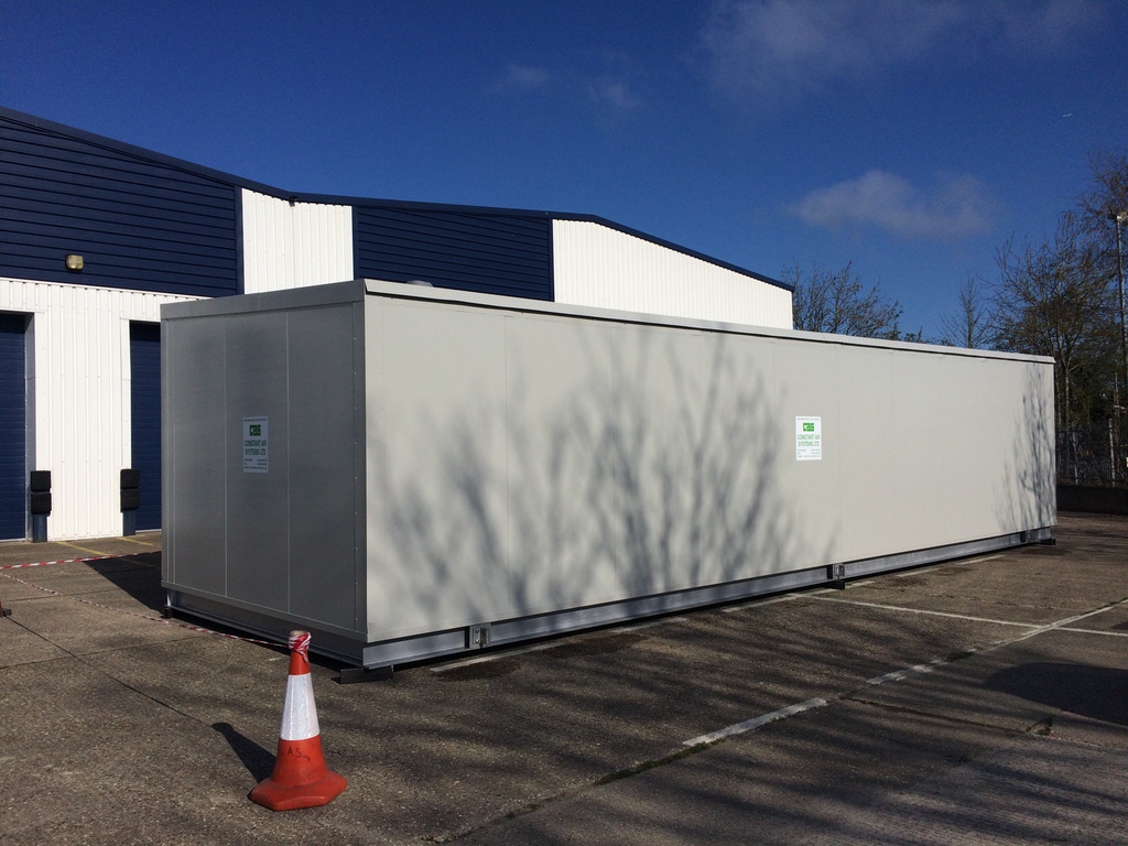 Packaged plantroom for heating and water requirements | Constant Air ...