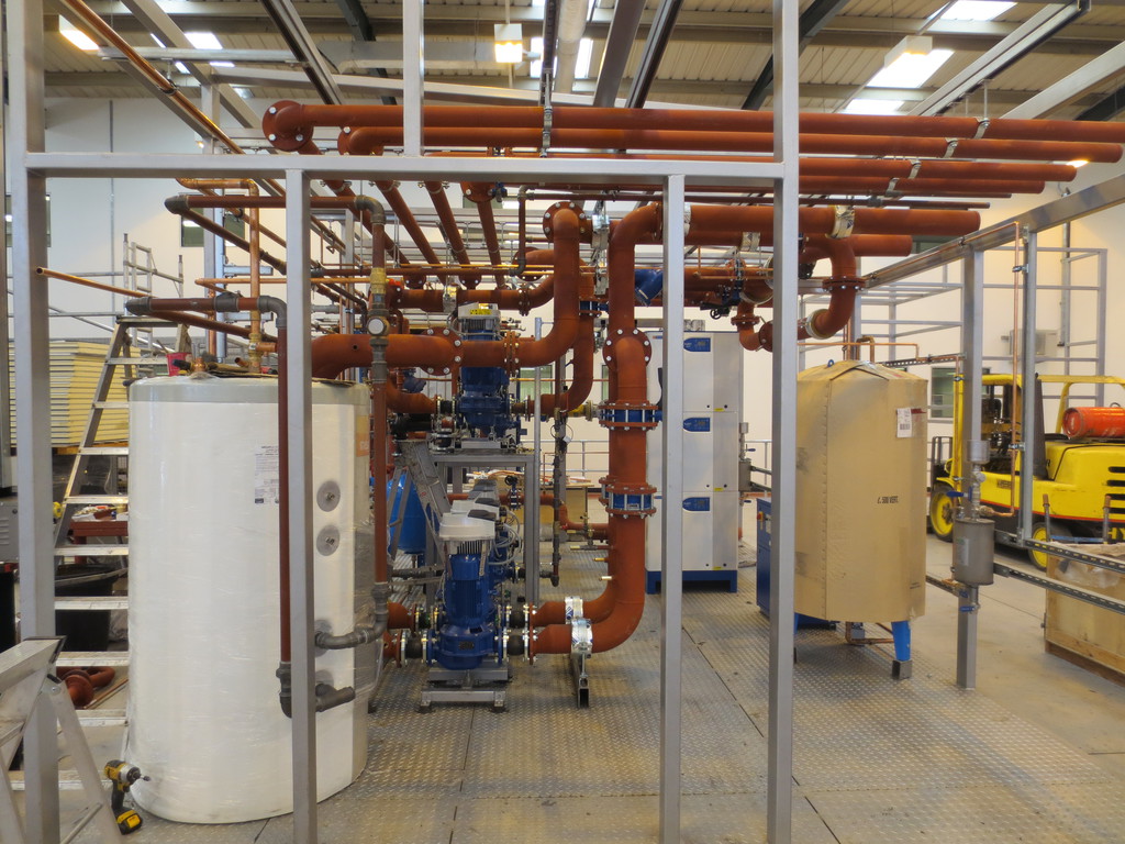 Prefabricated packaged plantroom - refurbished offices | Constant Air ...