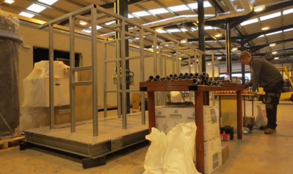 Prefabricated packaged plantroom - Sainbury's | Constant Air Systems ...