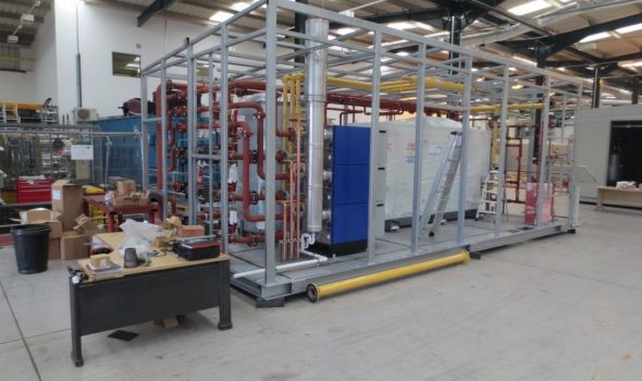 Prefabricated packaged plantroom for independent school | Constant Air ...