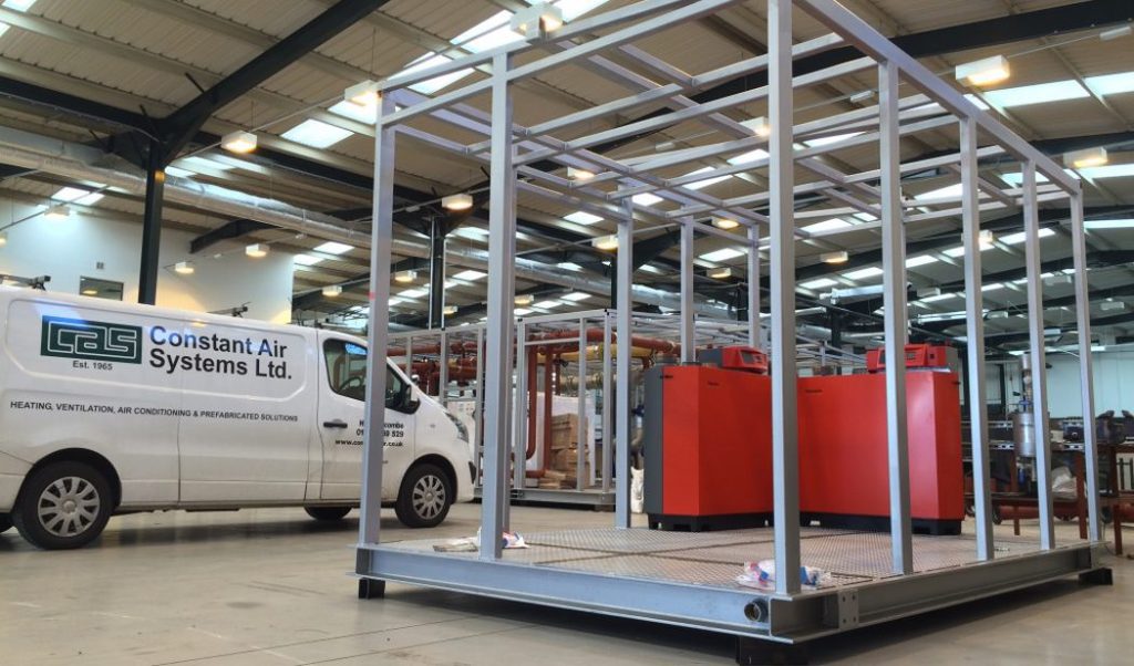 Off-site prefabricated packaged plantrooms | Constant Air Systems | ESI ...