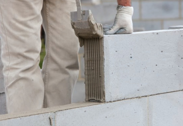 Aircrete blocks used in solid wall construction | H+H UK | ESI Building ...