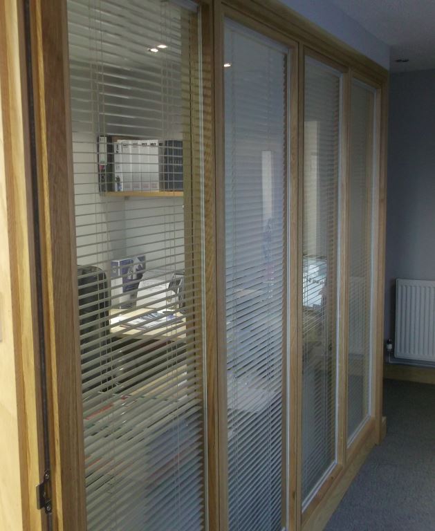 Natraglaze internal timber glazed screens | Stemko Group Ltd | ESI ...