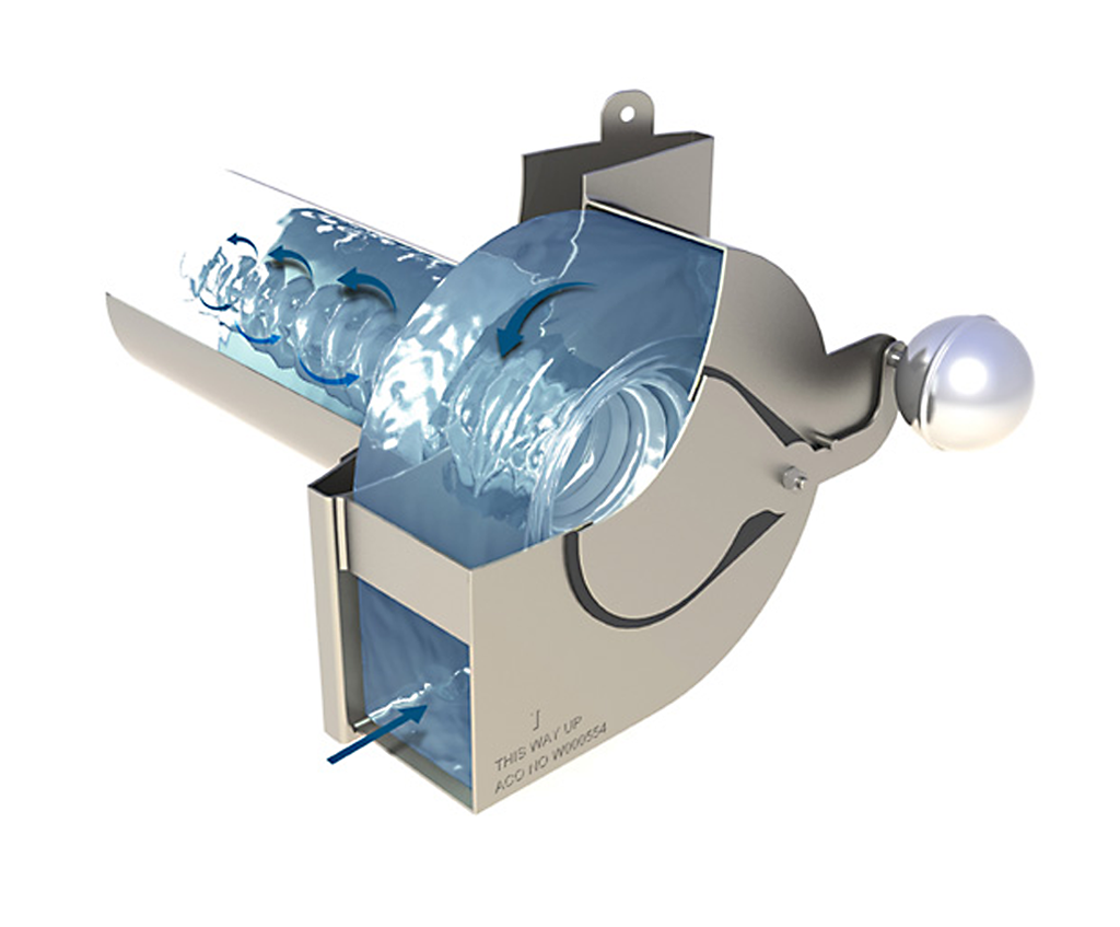 ACO Q-Brake Vortex flow control system | ACO Water Management | ESI ...