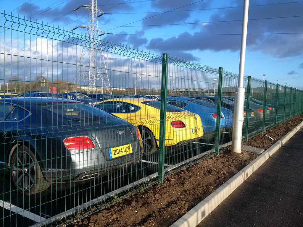 Exempla™ perimeter fencing for Bentley car showroom | CLD Physical ...