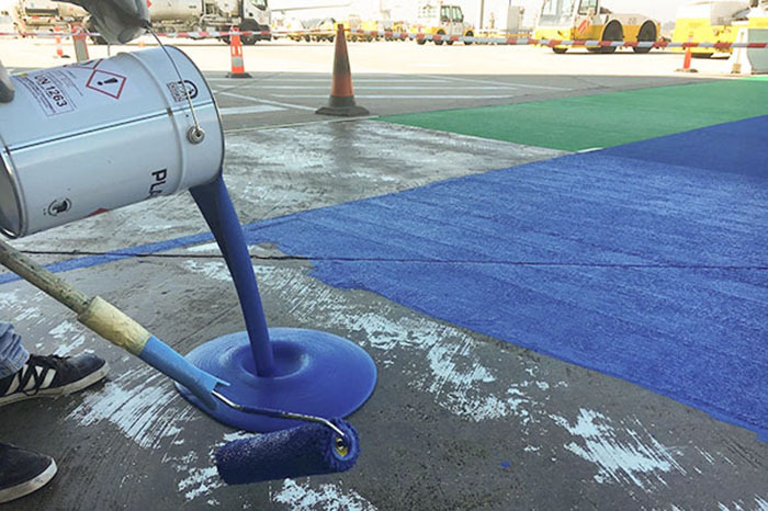 PlastiRoute™ RollPlast cold plastic MMA anti-skid paint | Geveko ...