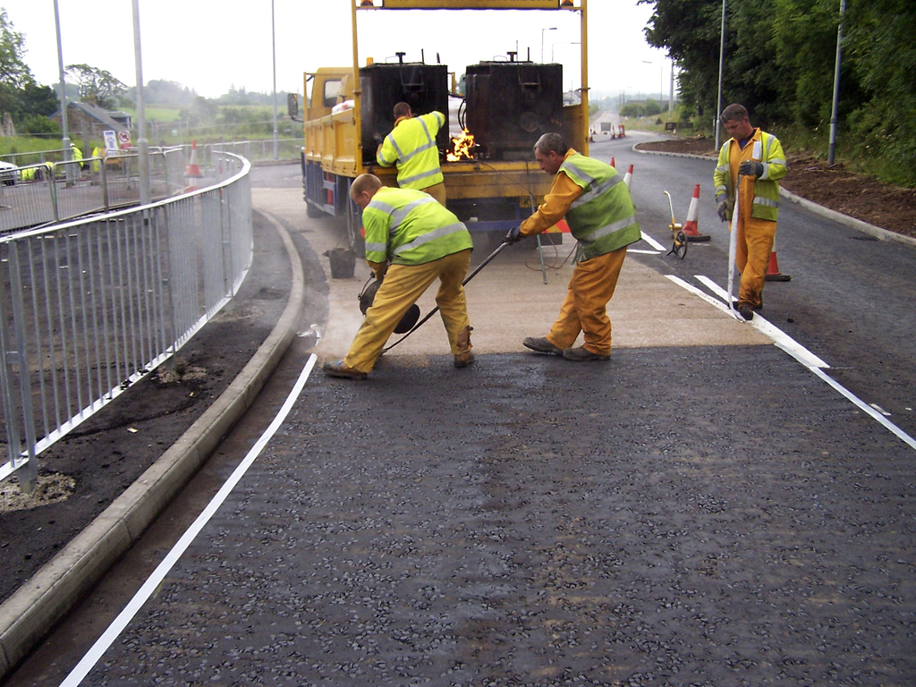 High Friction Surfacing | Geveko Markings | ESI External Works
