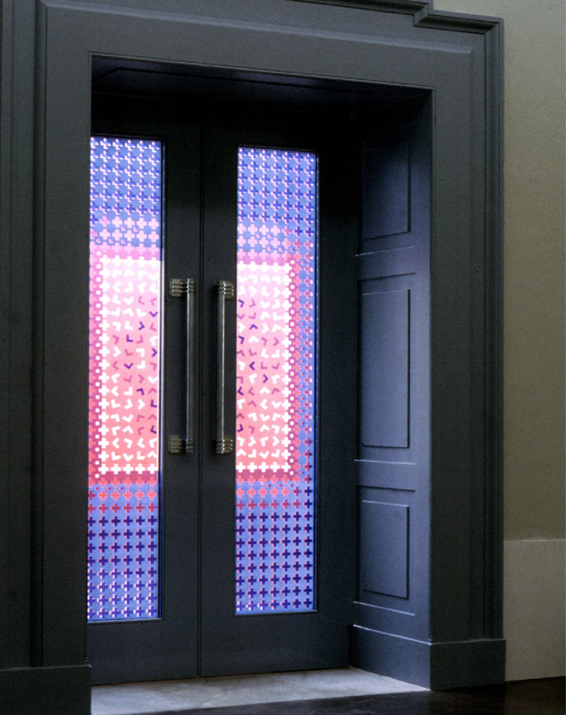 Islamic-influenced glass panels for museum doors | Bradley Basso | ESI ...