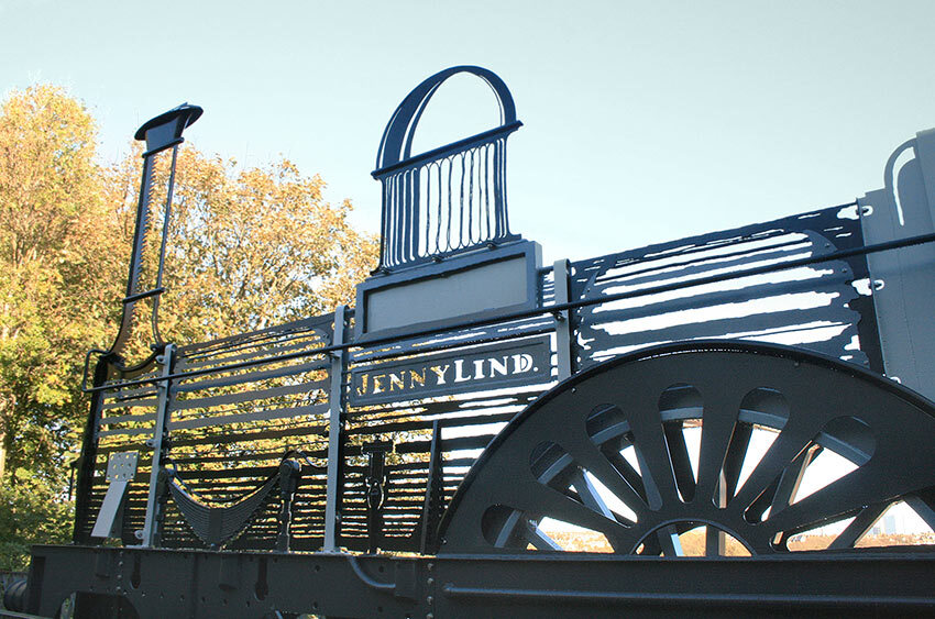 Ghost Train - full-size replica of 1847 steam engine | Jon Mills | ESI ...