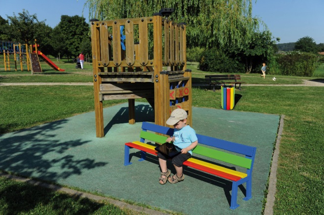 Outdoor seating for schools | AMV Playground Solutions | ESI External Works