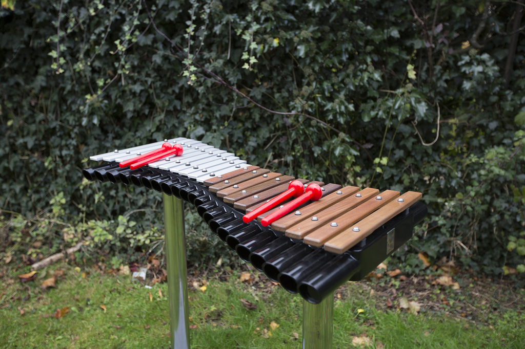 Sensory play outdoor musical instruments | AMV Playground Solutions ...