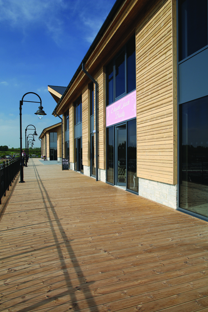 ArborClad Thermo-D thermally-treated Redwood cladding | Howarth Timber ...