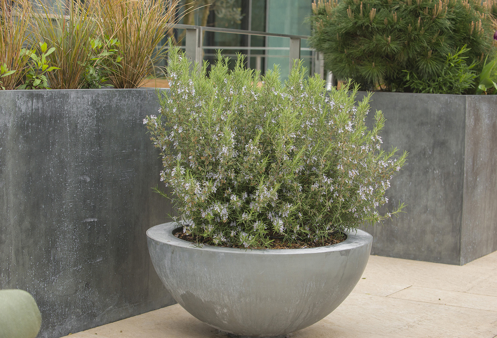 Bespoke zinc planters | IOTA | ESI External Works