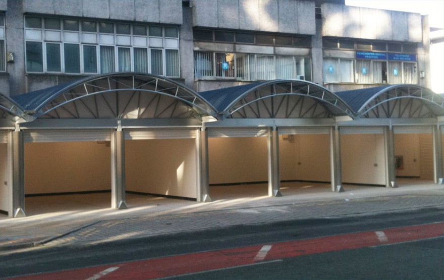 Bespoke market stall buildings | DP Structures | ESI Building Design