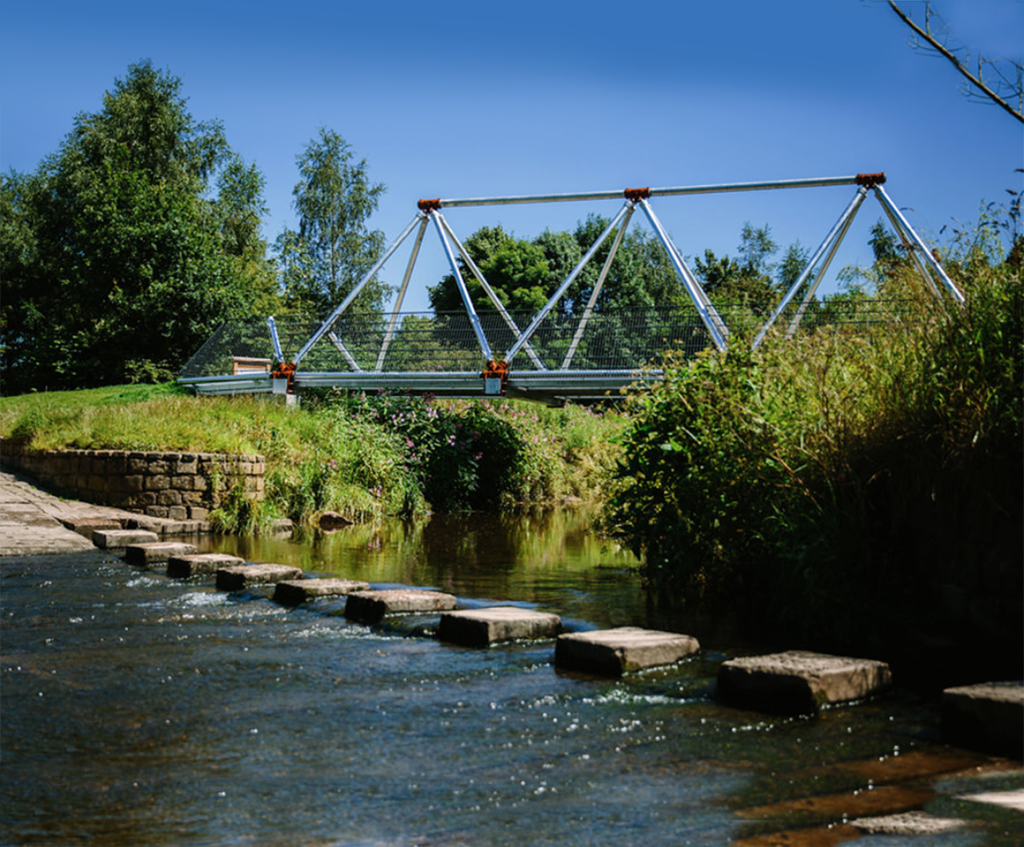 First World War Inglis Bridge for new park, Leyland | DP Structures ...