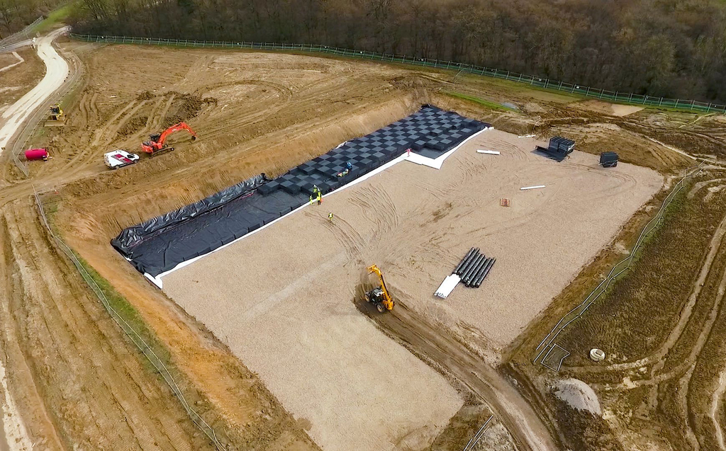 Attenuation tanks for water storage on mixed-use site | SDS | ESI ...