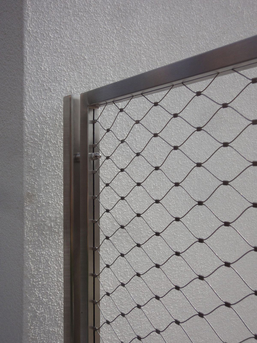 Webnet Frames - bespoke stainless steel mesh panels | MMA Architectural ...