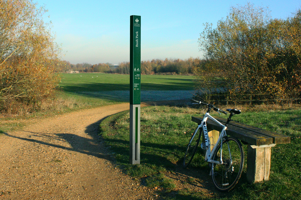 Cycle route markers and digital mapping | fwdesign | ESI External Works