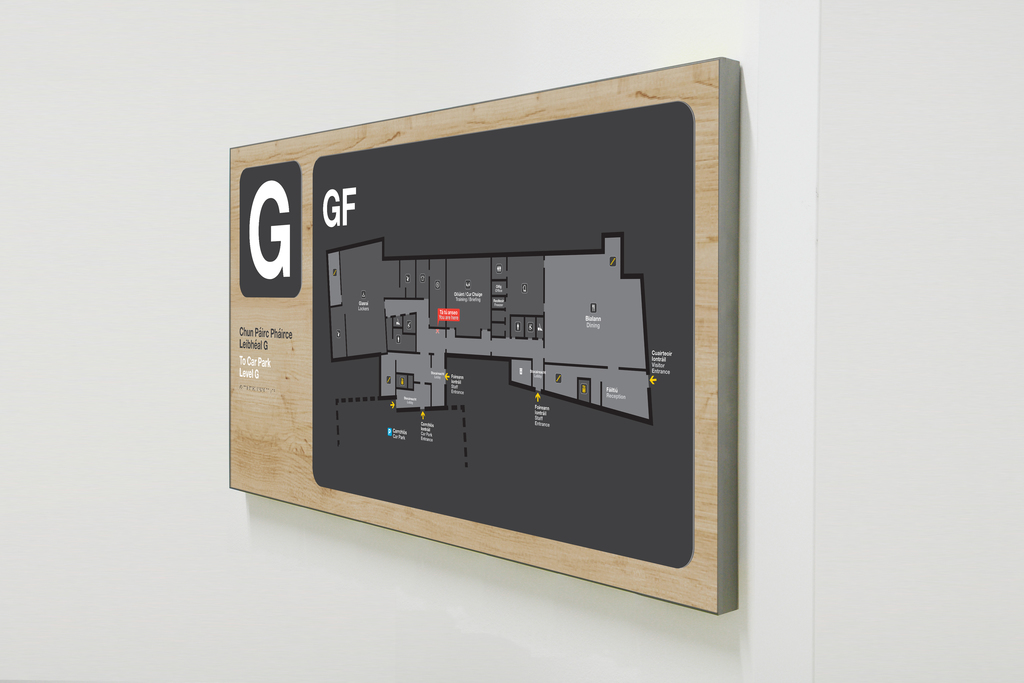 Flexible internal sign system - eva | fwdesign | ESI Interior Design