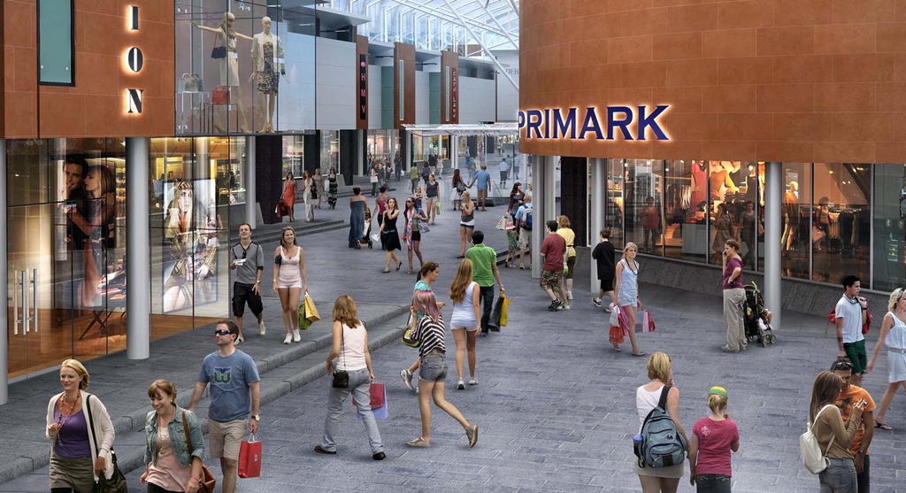 Seating for Busy Shopping Centre, Ayr | Langley Design Street Furniture ...