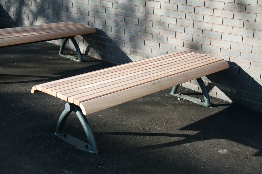 Langley Hardwood Iroko Bench - LBN106 | Langley Design Street Furniture ...