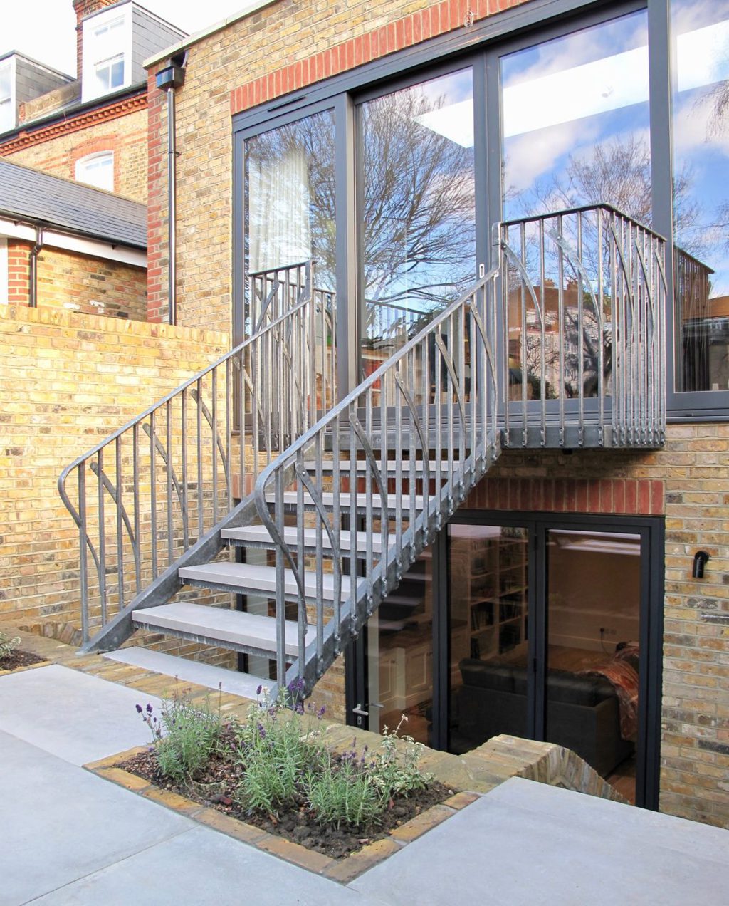 Bespoke balcony and staircase for London residence | James Price ...