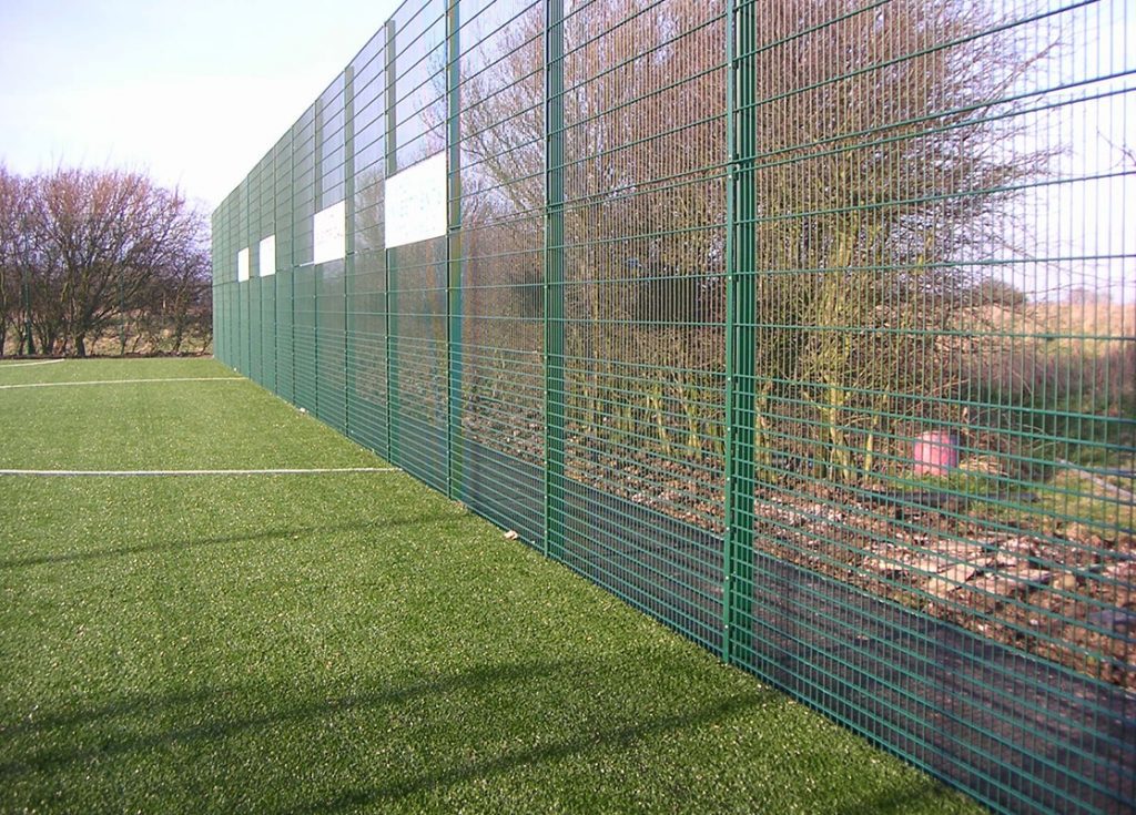 Urban Sports mesh fencing system for MUGA | Urban Fencing | ESI ...