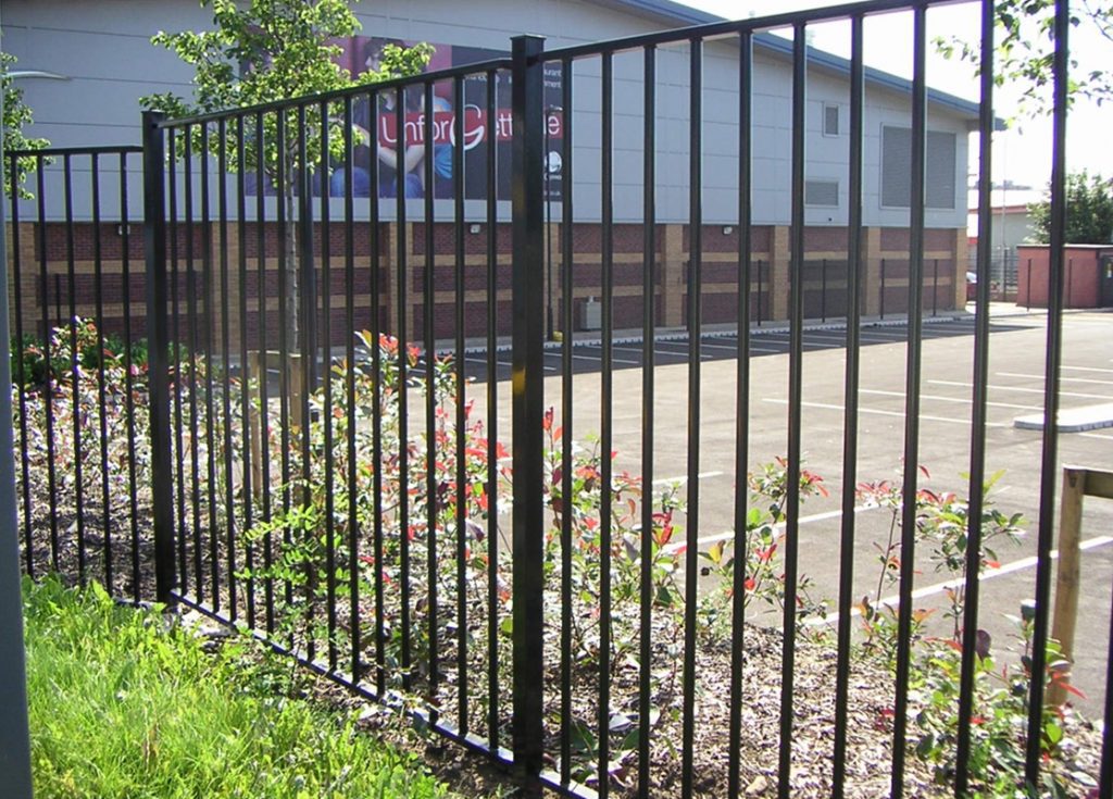 Urban tubular railing systems | Urban Fencing | ESI External Works