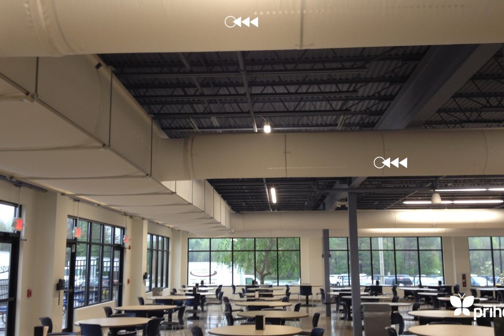 Fabric ducting systems for restaurants | Prihoda UK Ltd | ESI Building ...
