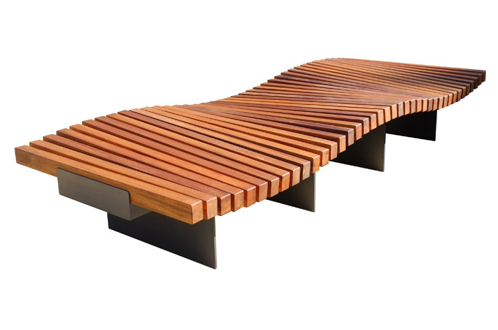 RIBBON Twist bench | Factory Furniture | ESI External Works