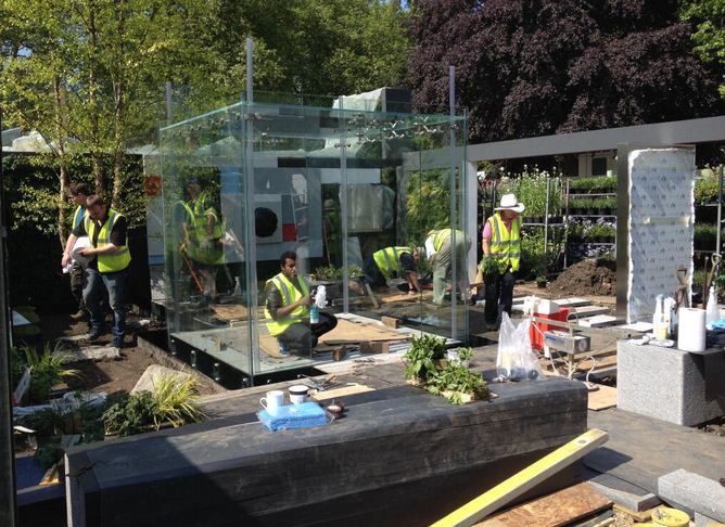 Award winning RHS Chelsea garden's water features | Fountains Direct ...