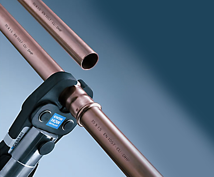Geberit Mapress copper pipes | Geberit | ESI Building Services