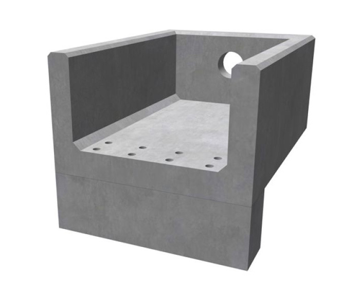 RSFA12 rectangular precast concrete headwall | Althon | ESI External Works