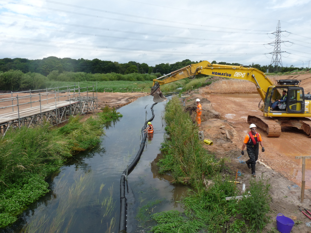 Greenfix Silt Curtains | Greenfix Soil Stabilisation & Erosion Control | ESI External Works