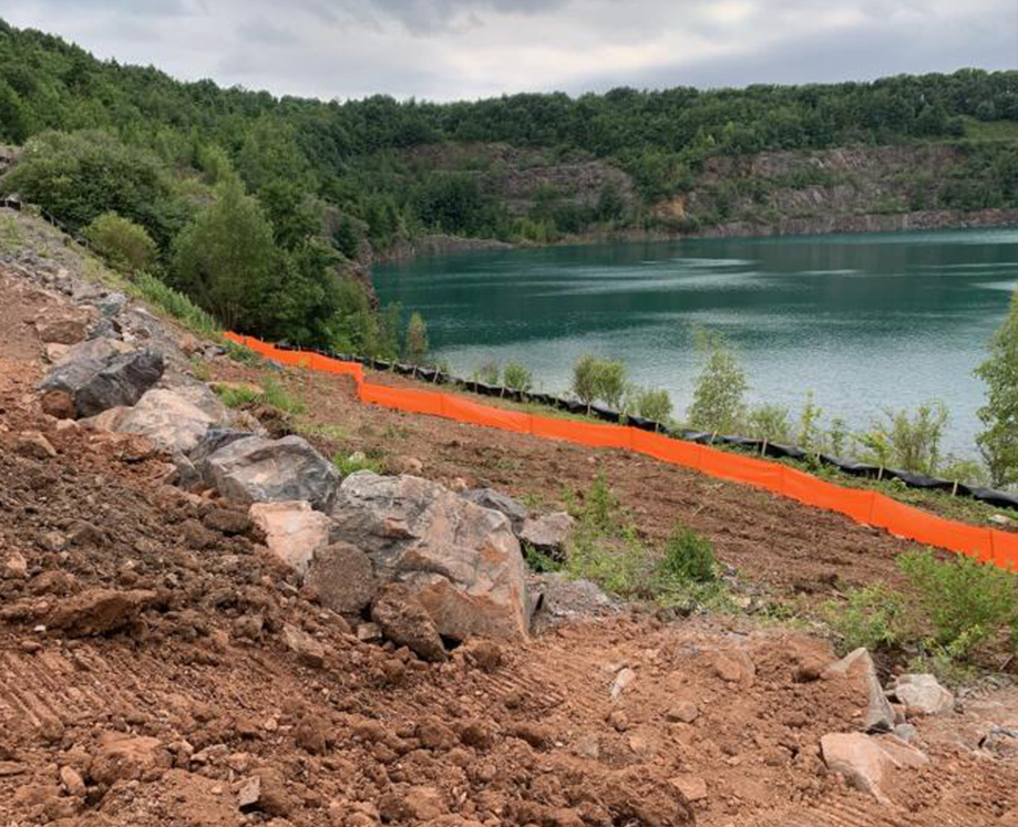 Sediment control fences for construction sites | Greenfix Soil ...