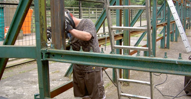 Bespoke elephant cage and fencing for wild animal park | Jacksons ...