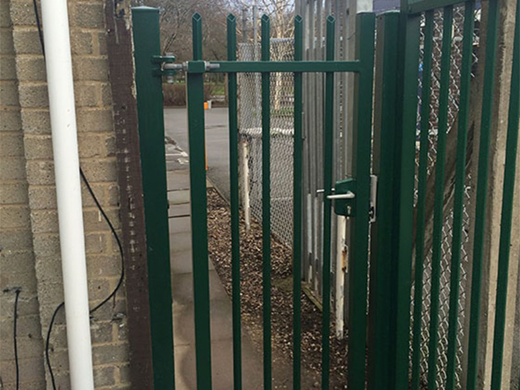 Security-rated fencing for police community safety house | Jacksons ...