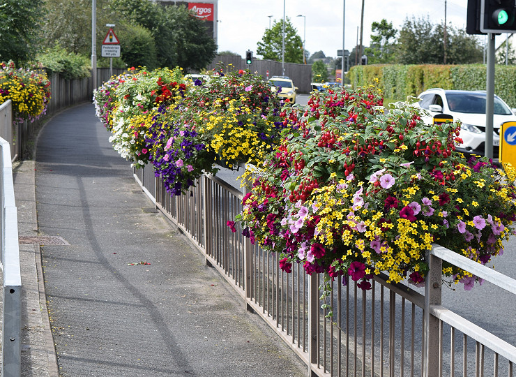 Self-watering barrier planters for Biddulph in Bloom | Amberol | ESI ...