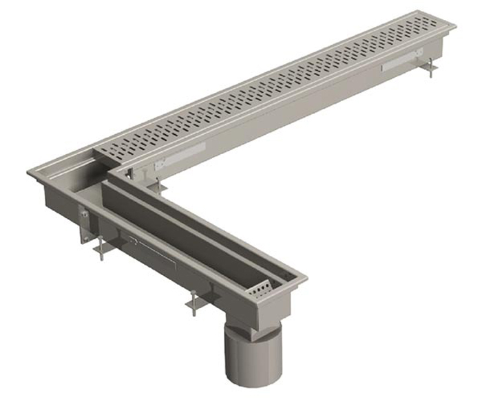 HG200 - stainless steel linear floor drainage channels | Howe Green ...