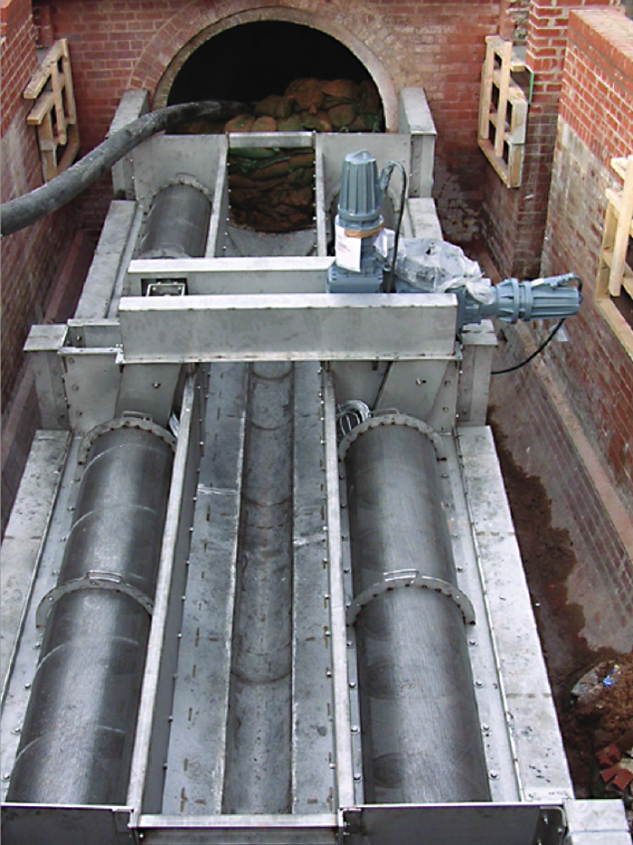 Heliscreen® compact combined sewer overflow (CSO) screen | Hydro International | ESI Enviropro