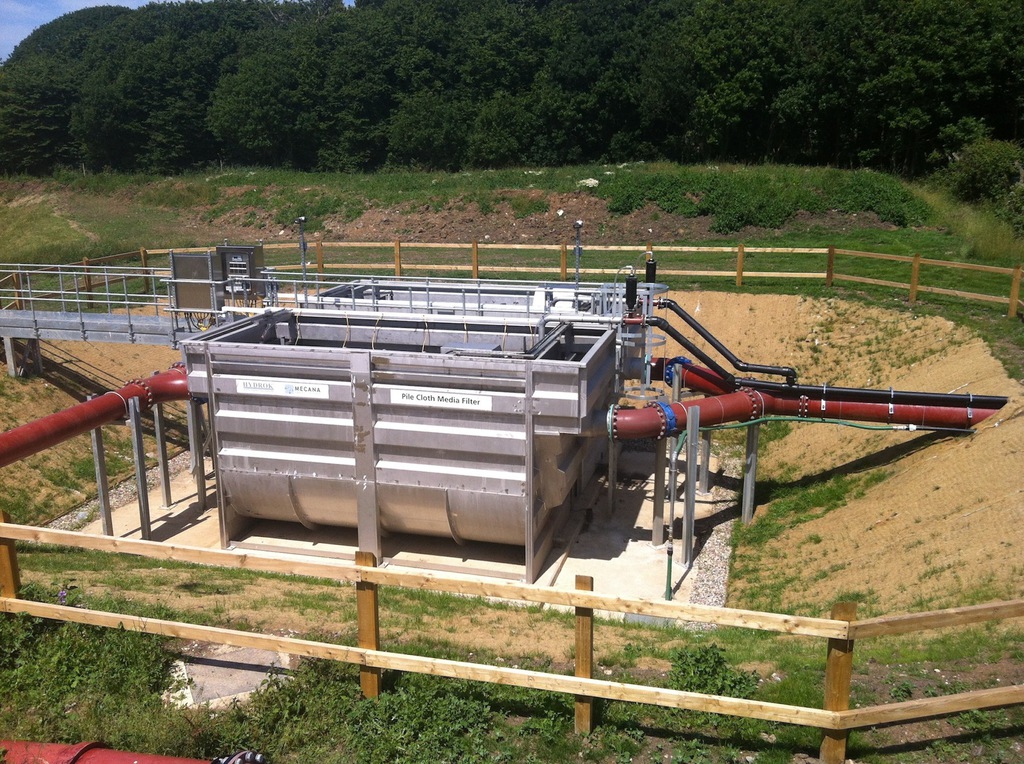 PCMF tertiary filtration installed at Rayleigh | ELIQUO HYDROK | ESI ...